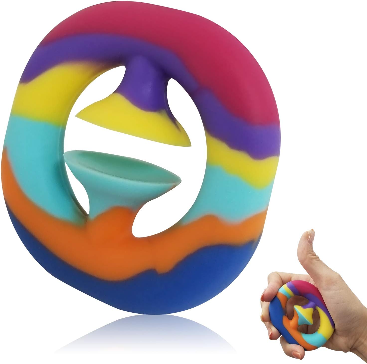 SHOPXOH 2021 New Fidget Toys,Therapy Putty Pop It Fidget Toy for Adults ...