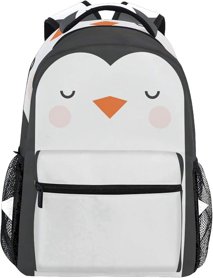Amazon.com: Penguin School Backpack Penguin Bookbag for Boys Girls ...