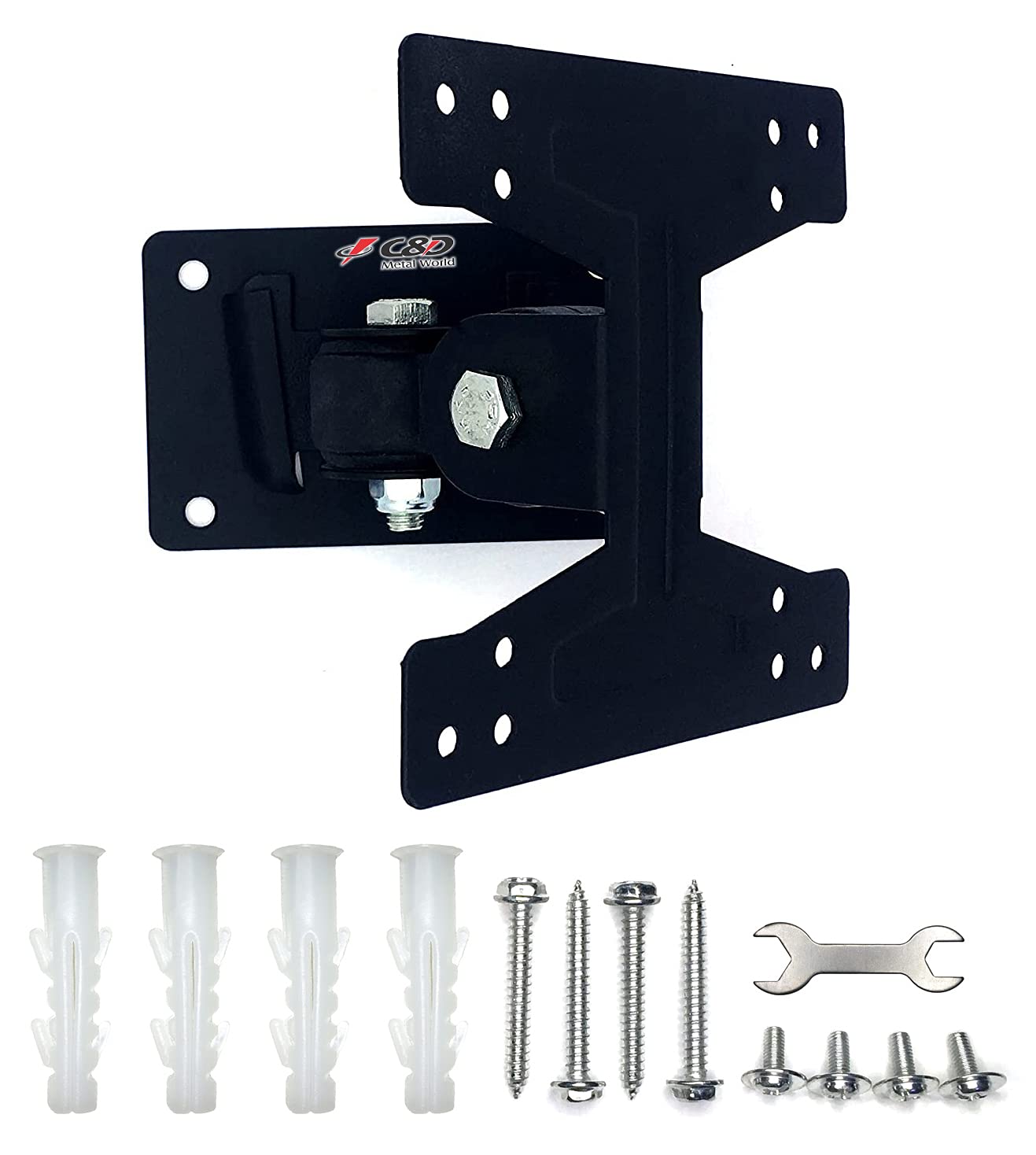 Buy C&D_Universal Vesa Adjustable Wall Mount Brackets Fit Most 14"-26 ...