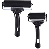 Amazon.com: VinBee 3 Pack Soft Rubber Brayer, Rubber Brayer Roller Paint Brush Ink Applicator ...