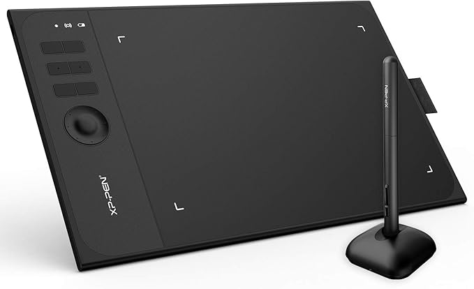 XP-PEN Star 06 Tableta Gráfica Dibujo 10 x 6 Pulgada. 2.4G Inalámbrica ...