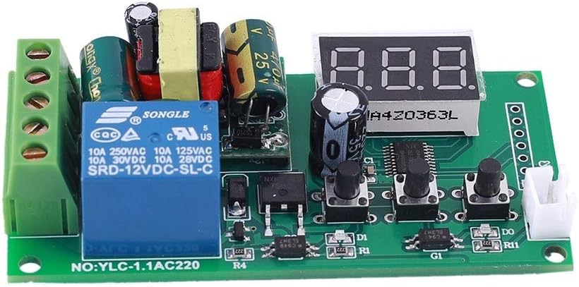 Timer Relay Switch Module, AC 110V 220V Time Controller Switch Board ...