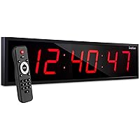 Amazon.com: Ivation Huge 24" Inch Large Big Oversized Digital LED Clock ...