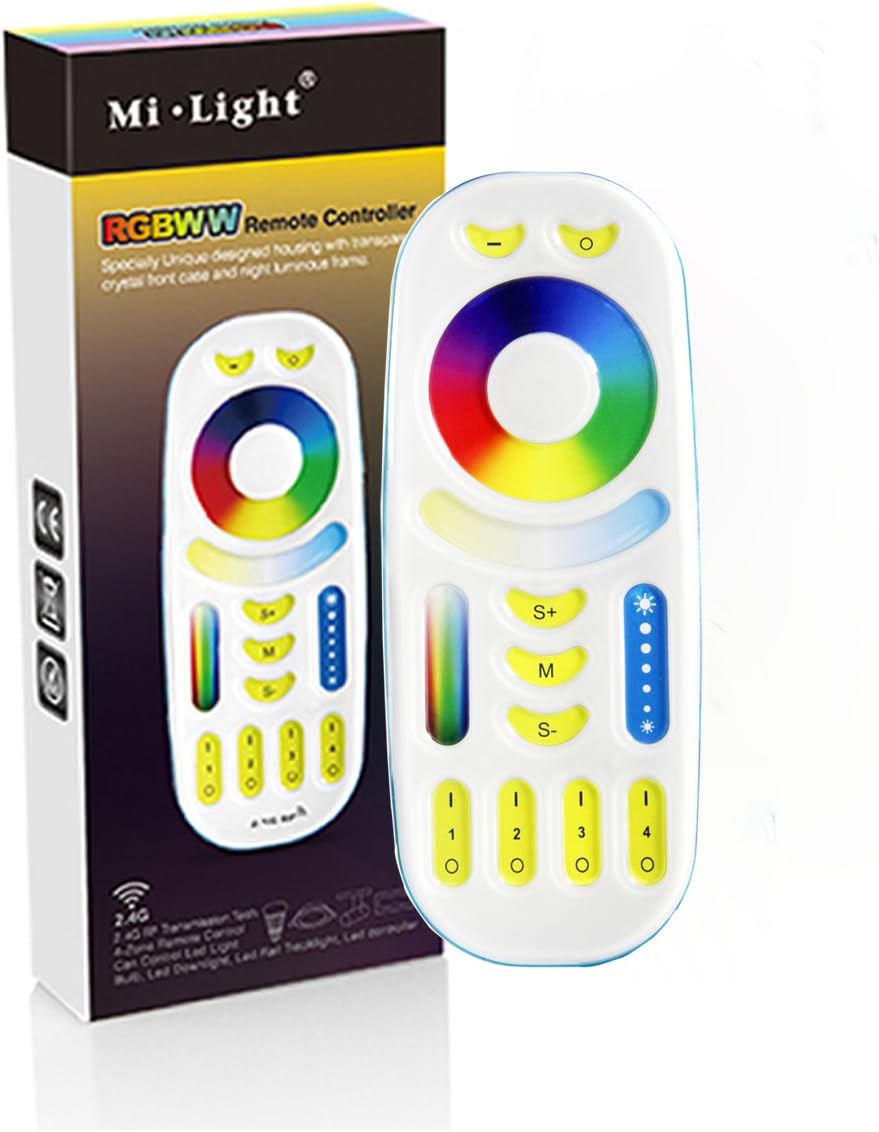 Mi-Light Wireless 2.4Ghz RF Remote Controller Compatible with 5W GU10 ...