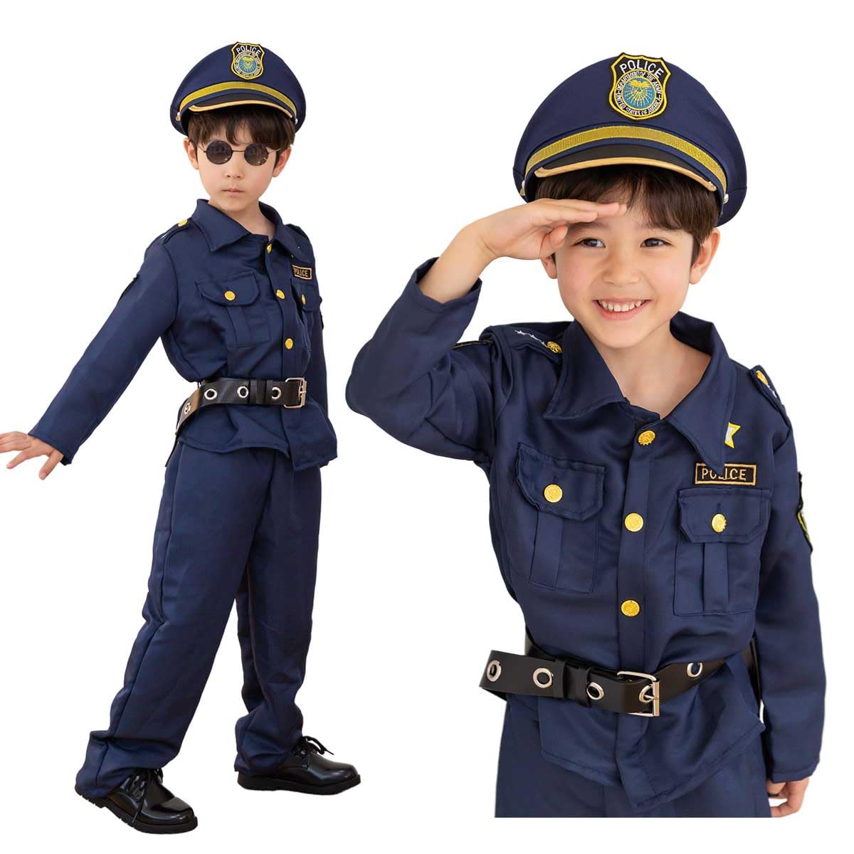 Mua monoii e0173 Authentic 9-Piece Full Set, Police Cosplay, Children ...