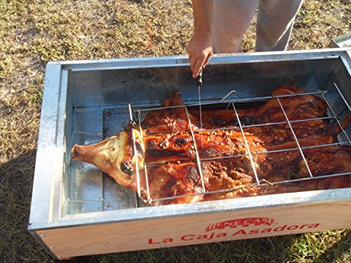 Latin Touch Caja China Roasting Box Pig Roaster 100lbs w/Free Cookbook ...