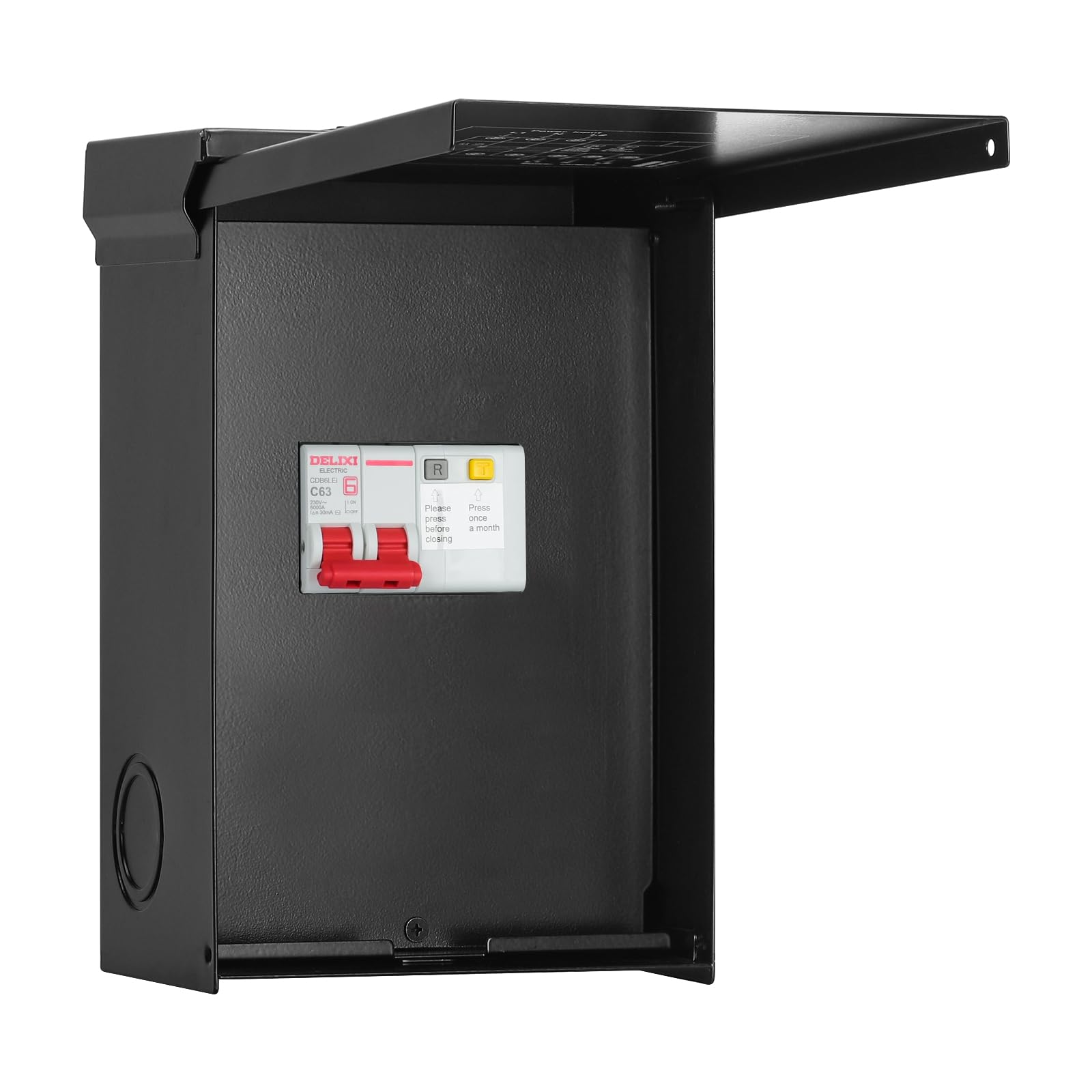 Briidea 60 Amp Spa Panel with 2-Pole 60 Amp GFCI Breaker, IP 65 ...