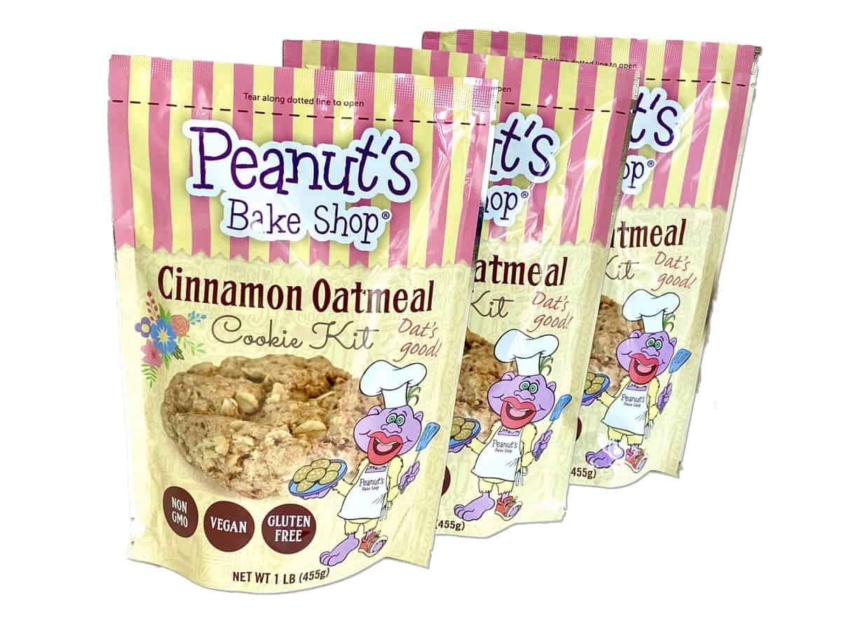 Amazon.com : Peanut's Bake Shop Cinnamon Oatmeal - Vegan & Gluten-Free ...