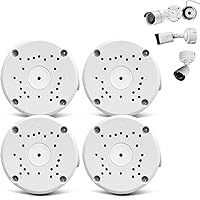 Amazon.com : Universal Junction Box Mount Bracket, Metal Aluminum & Waterproof, Security Camera ...