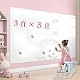 Amazon.com: Large Dry Erase White Board Sticker(3 feet x 5 feet) Peel ...