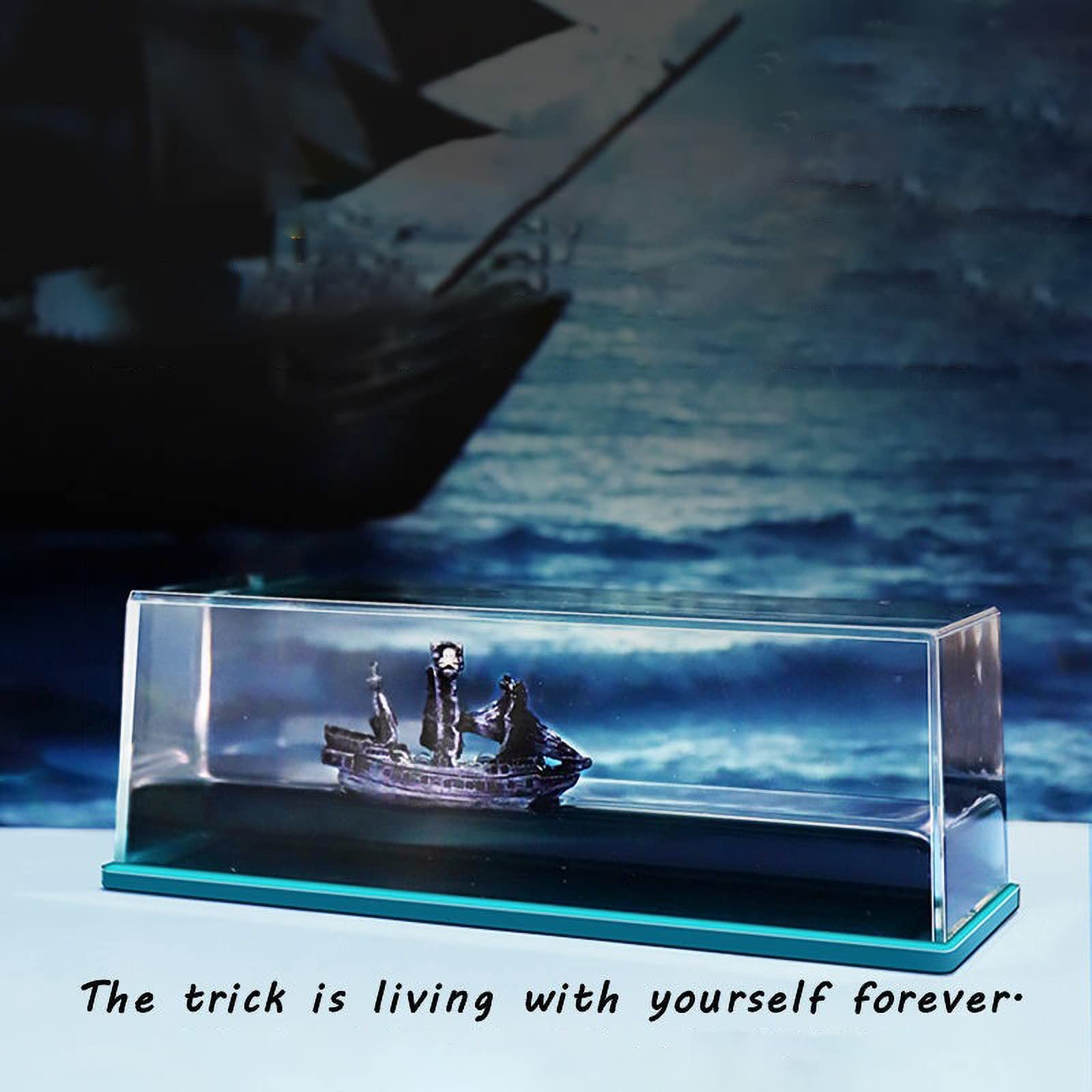 Mua PTAEXCEL Cruise Ship Fluid Drift Bottle, Unsinkable Boat in a Box ...