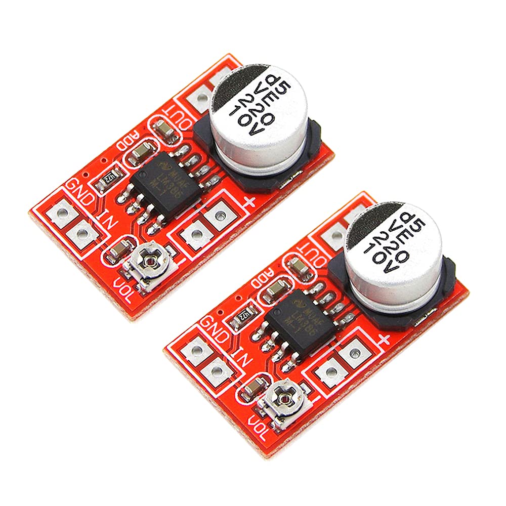 Mua 2PCS DC 5V-12V 6V 9V Micro Electret Microphone Amplifier Mini MIC ...
