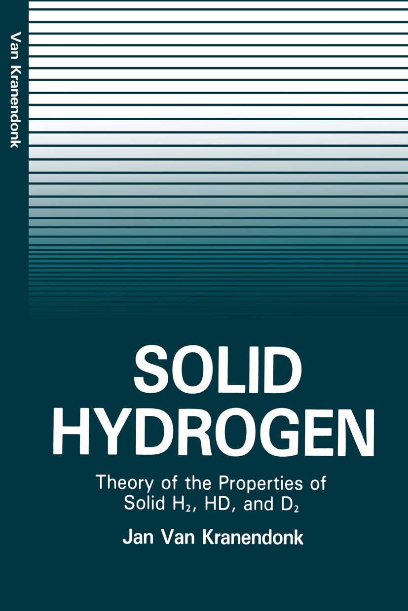 Mua Solid Hydrogen: Theory Of The Properties Of Solid H2, Hd, And D2 ...