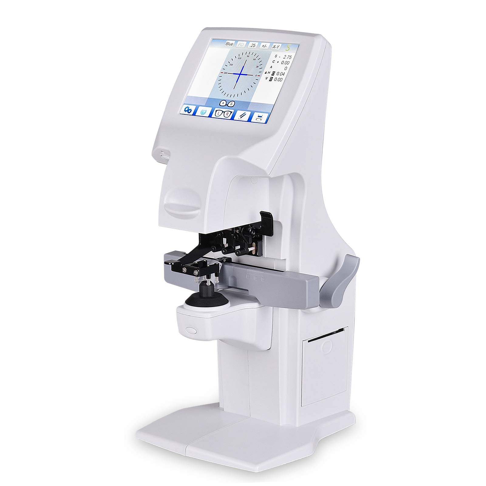 Auto Lensmeter Lensometer Focimeter, Touch Screen Optical Optometry ...