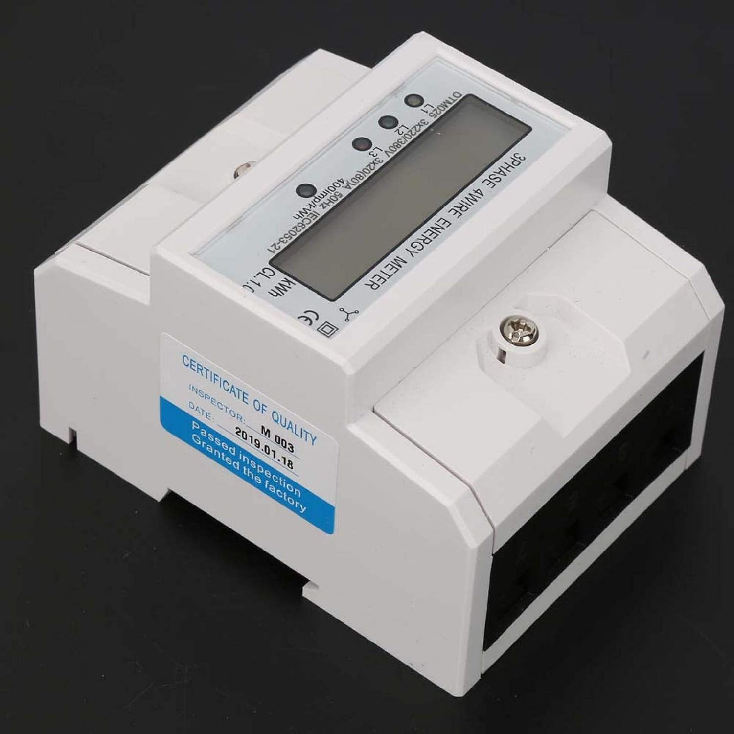 Energy Meter with Digital LCD Display Power Meter Energy Power Kwh ...