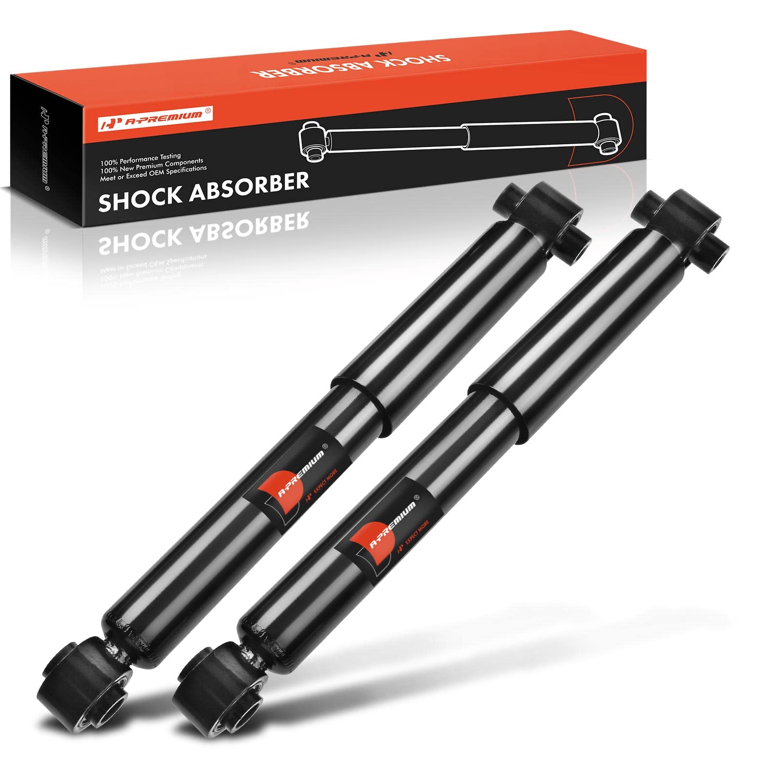 A-Premium Rear Pair (2) Shock Absorber Strut Assembly Compatible with ...