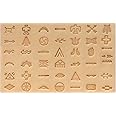 Amazon.com: Tandy Leather Native American Symbol Stamp Set 8160-00