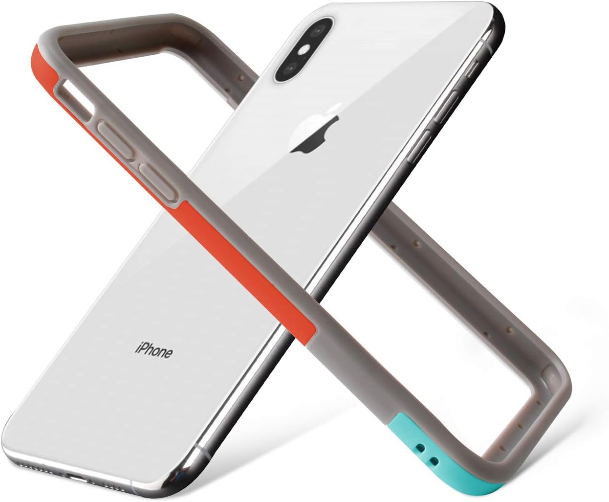 FiveADD Cell Phone Basic Bumper Cases,TPU Hybrid Bumper Frame ...