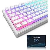 Amazon.com: XVX Shine Through Keycaps - Side Print Keycaps, PBT Double ...