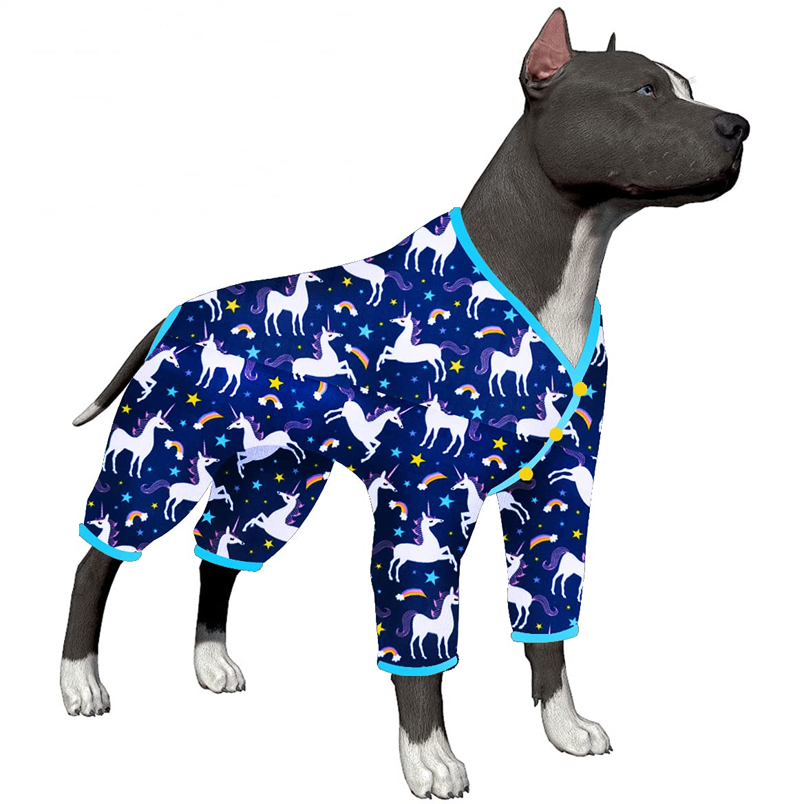 LovinPet Pitbull Pets Shirts, Undershirt for Dog Coats, Anti Licking ...
