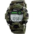 Amazon.com: Boys Camouflage LED Sport Watch,Waterproof Digital ...