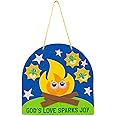 Amazon.com: Fun Express Camp VBS Firefly Sign Craft Kit - Makes 12 ...