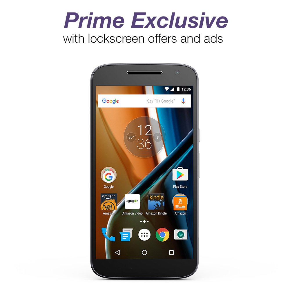 Moto G 4th Generation Black 32 GB Unlocked Prime Exclusive moto-g-4th-generation-black-32-gb-unlocked-prime-exclusive