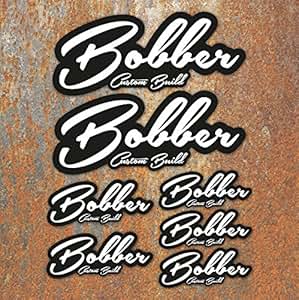 Amazon.com: Bobber Custom Build Laminated Sticker Set: Automotive