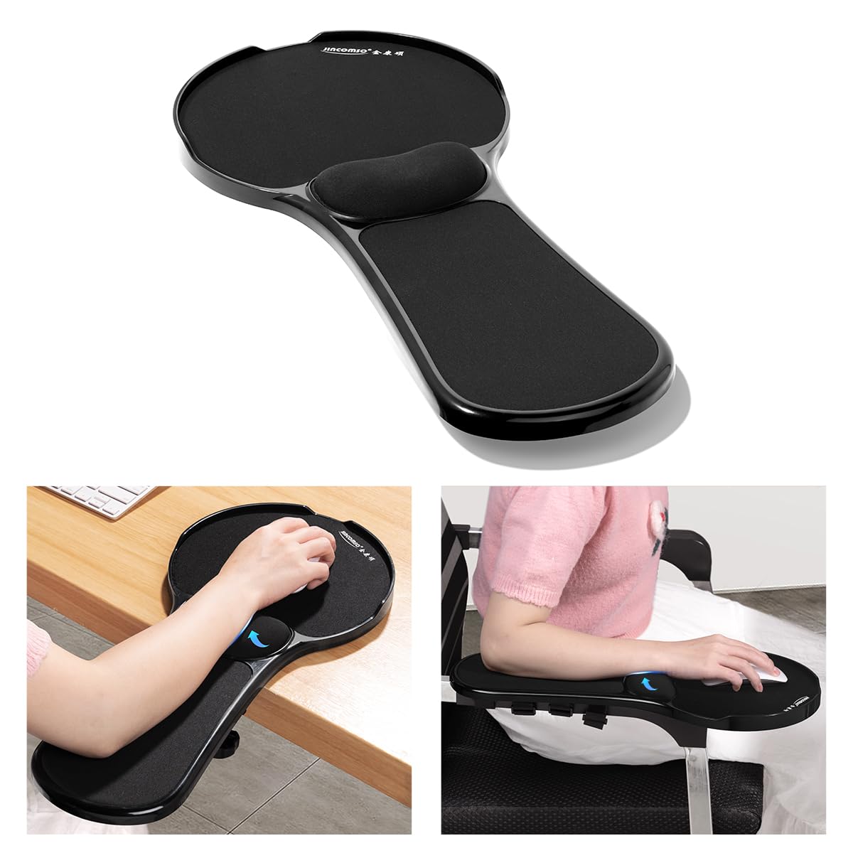 Mua Omhuzsyo Upgraded Chair arm Mousepad, Adjustable Chair arm Wrist ...