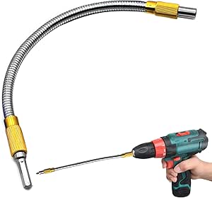 Flexible Drill Extension Long - Hexagonal Shank Bendable Impact Bit ...