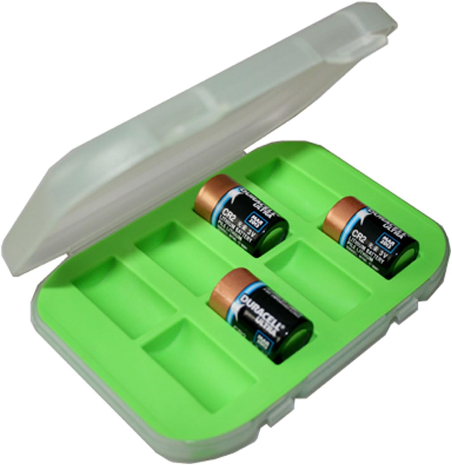 Amazon.com: CR2 Battery Case Holder Fits Any 8X CR-2 Batteries for ...