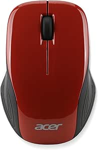 Amazon.com: Acer Wireless 2.4GHz Optical Mouse - Rosewood Red ...