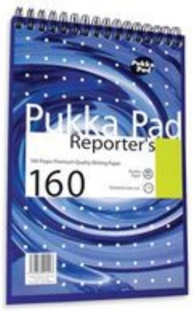 pukka pads NM001 - Pukka Reporters Shothand Pad Wirebound 160P ...