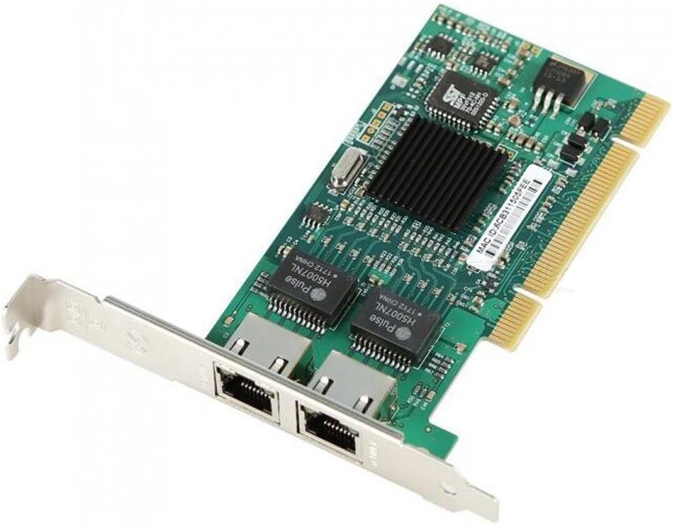 Amazon.com: 82546 Chip PCI Dual Port RJ45 Ethernet PCI Desktop Adapter Card