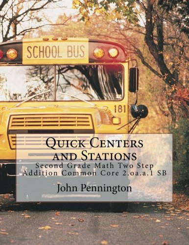 Amazon.com: Quick Centers and Stations: Second Grade Math Two Step ...