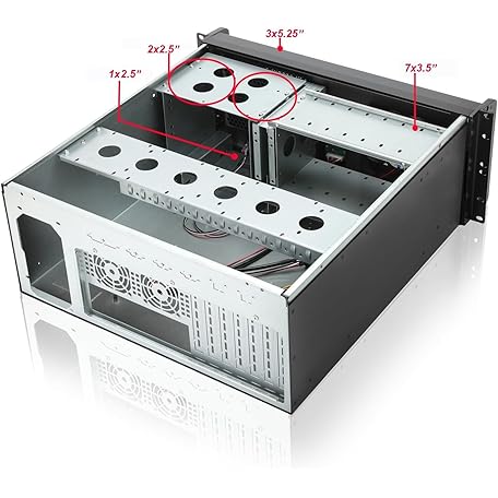 Mua rackchoice 4U Rackmount Server Chassis with 3x5.25 Front Bays+7x3.5 ...