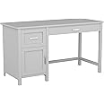Amazon.com: Martha Stewart Hutton Shaker Style Home Office Desk with ...