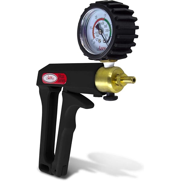LeLuv Vacuum Gauge LeLuv Ultima Vacuum Pump Handle With Gauge - Medical ...
