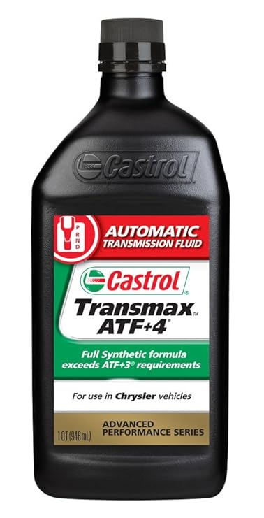Castrol 06810 Transmax ATF+4 Automatic Transmission Fluid - 1 Quart ...