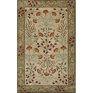 Amazon.com: Pottery Barn Adeline Area Wool Rug 9x12: Kitchen & Dining