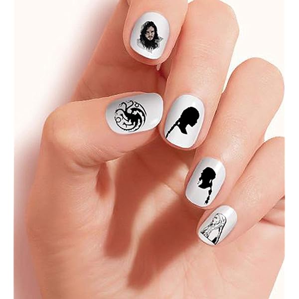 Vampire Diaries Nails