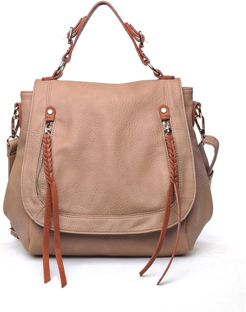 Urban Expressions Alyssa Handbag (Natural): Handbags: Amazon.com