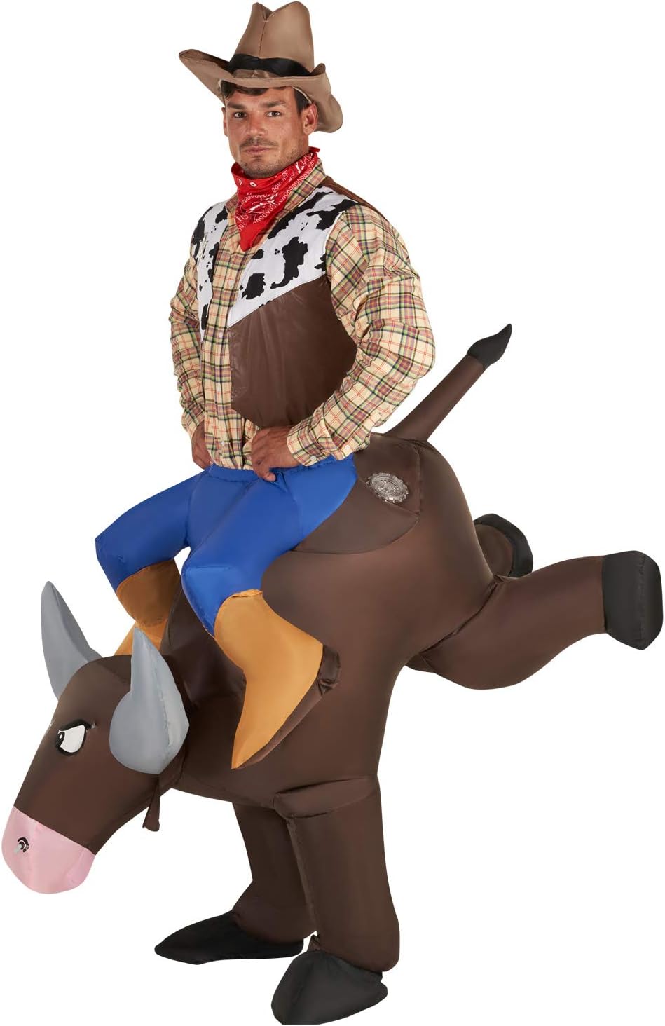 Morph Inflatable Bucking Bronco Ride-on Costume for Adults – BigaMart