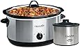 Crock-Pot 8 Qt Slow Cooker with Dipper, Stainless Steel: Amazon.ca ...