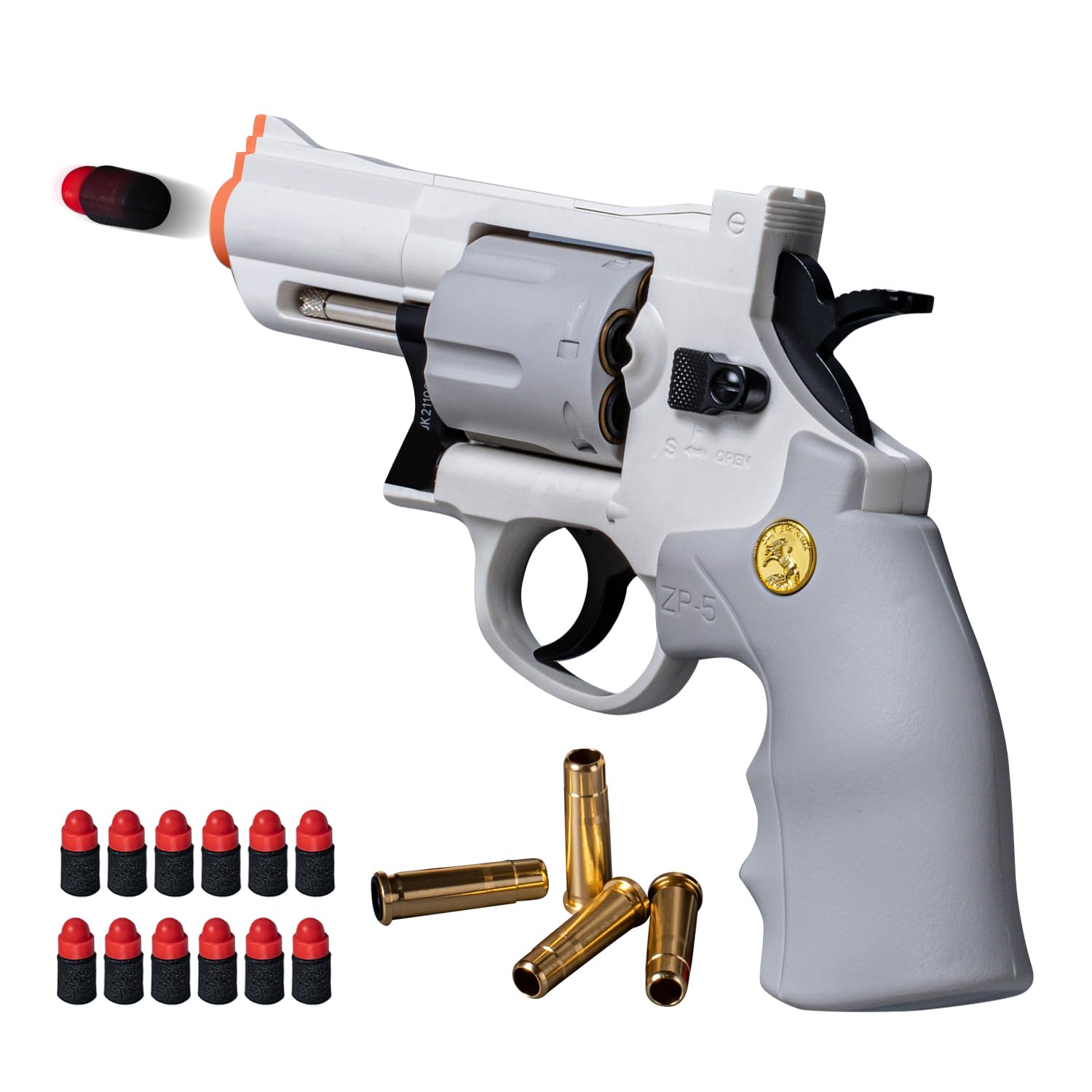 Mua Revolver Toy, Can Fire Soft Foam Refill Bullets,Water Gel Beads ...