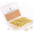 Amazon.com: BEADNOVA 8mm Open Jump Rings Silver Jump Rings for Jewelry ...