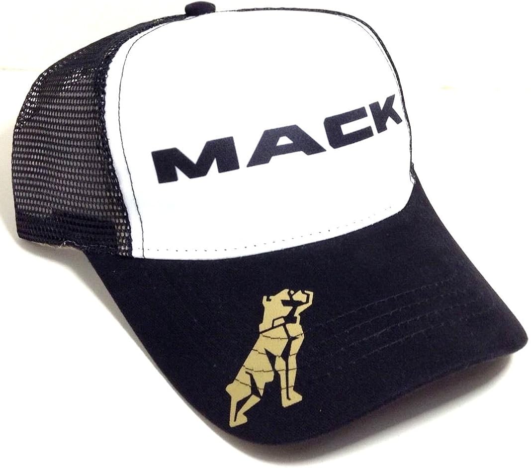 Mack Trucks Mesh Trucker Snapback Hat at Amazon Men’s Clothing store