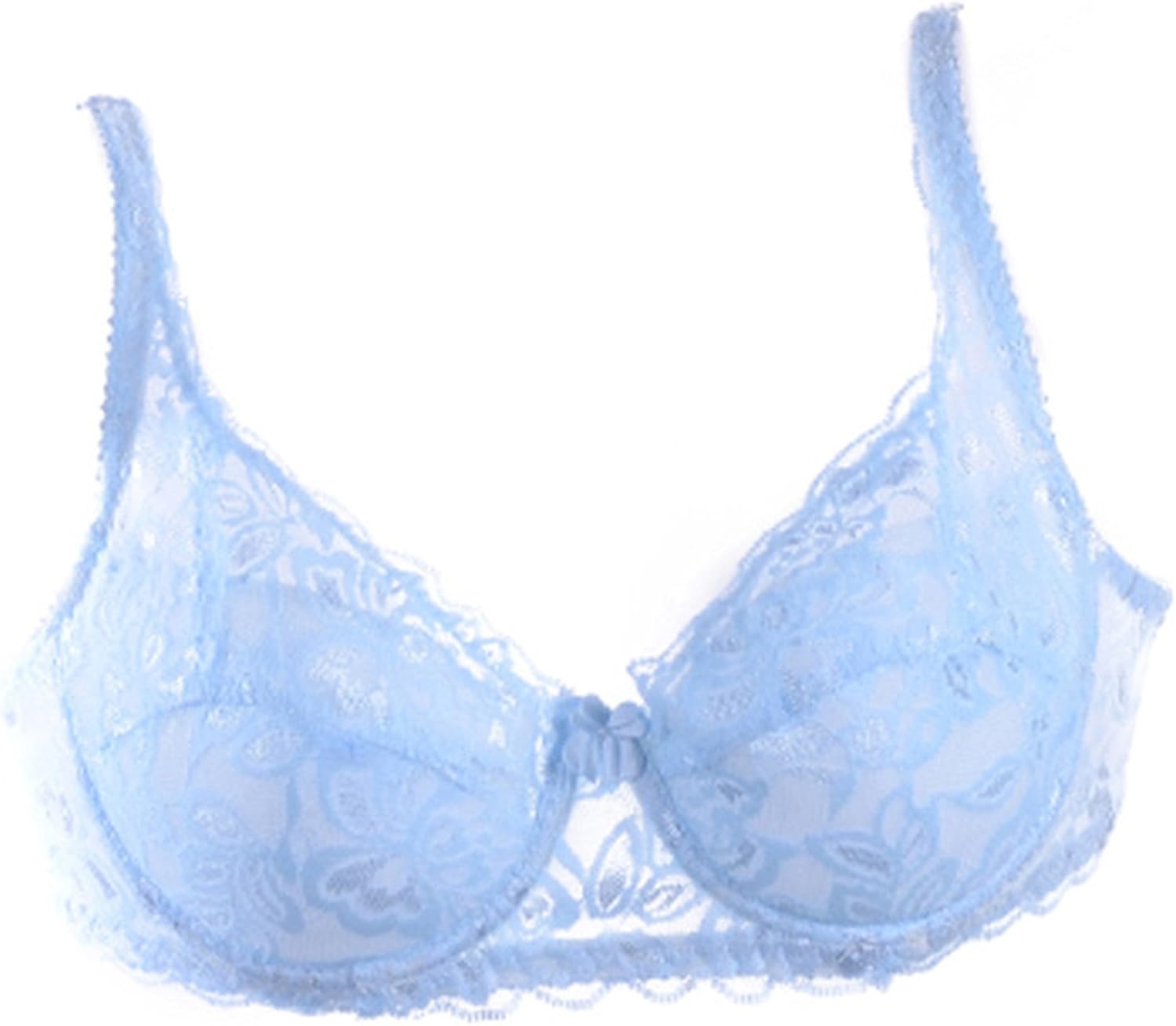 Padded Up Embroidery Lace Bra 32-40B Brassiere Bra Push Up Bras, Light ...