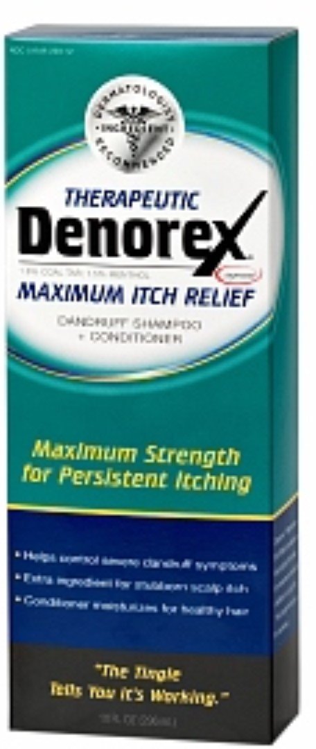 Amazon.com: Denorex Therapeutic Dandruff Shampoo + Conditioner, Maximum ...