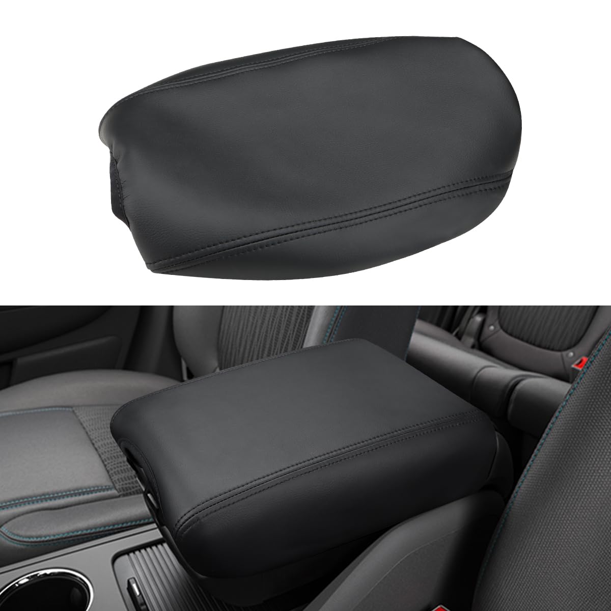 INTGET Center Console Cover for 2007-2017 Chevy Traverse/Enclave/Acadia ...